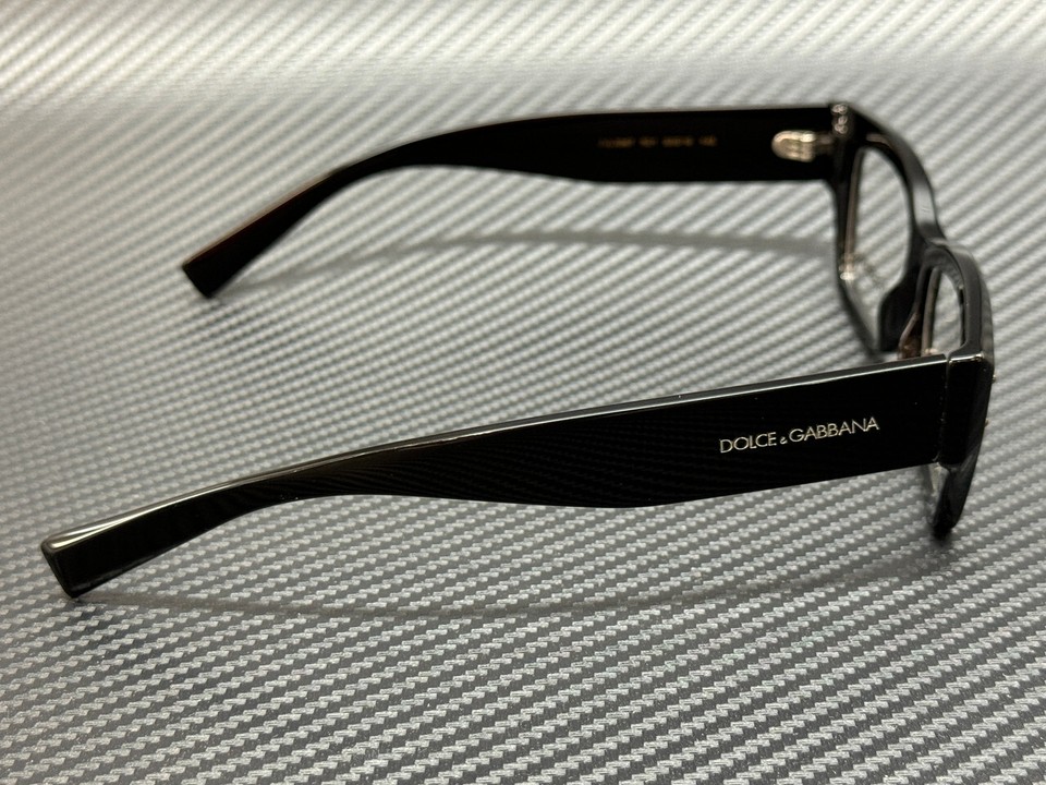 DOLCE & GABBANA DG3387 501 Black Women's 53 mm Eyeglasses | eBay