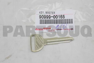 9099900165 Genuine Toyota KEY, BLANK 90999-00165 | eBay