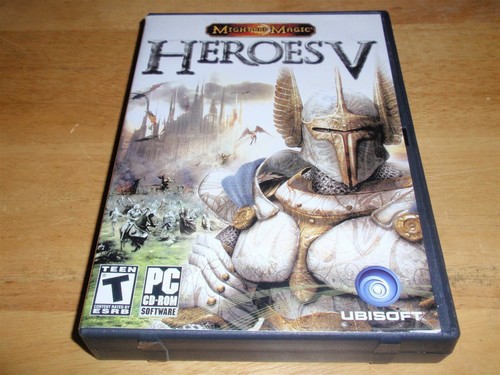 Heroes Of Might And Magic V PC CD-ROM 4-disc Set UbiSoft 2006 Windows ...