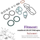 Engine Oil Cooler Gasket Kit for Navistar International DT466E 431270 ...