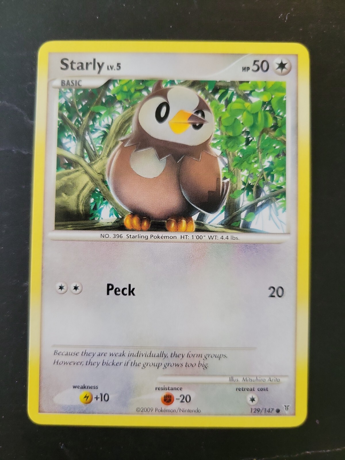 Pokemon TCG Card 2009 Supreme Victors - Starly 129/147 | eBay
