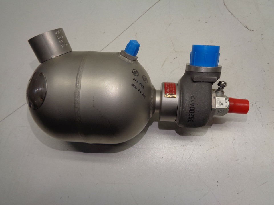 AIRCRAFT FIRE BOTTLE EXTINGUISHER BY HTL 30100013 NEW (LAST ONE) | eBay