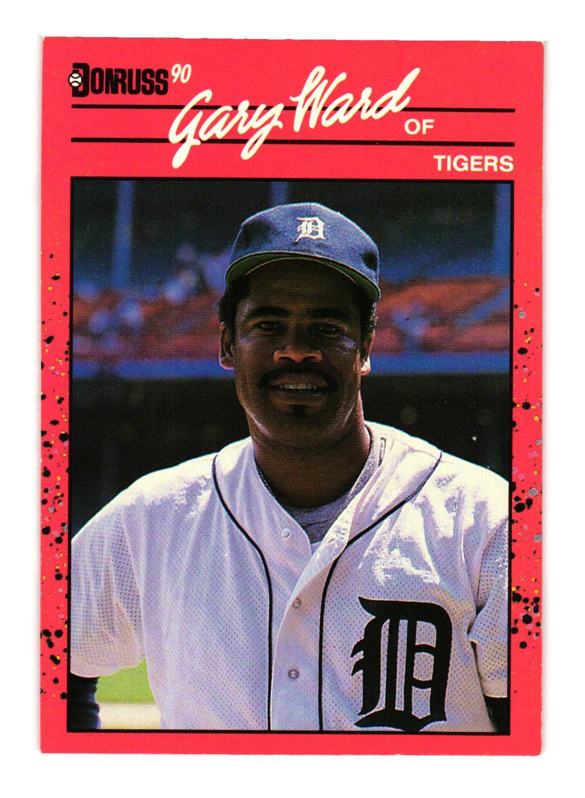 1990 Donruss #621 Gary Ward Detroit Tigers | eBay