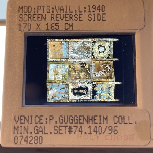 Laurence Vail “Guggenheim Screen” American Art 35mm Slide | eBay