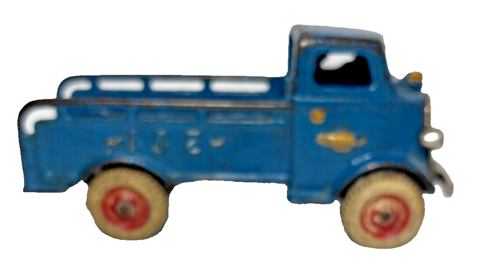 VINTAGE ARCADE CAST IRON BLUE STUDEBAKER ICE TRUCK | eBay
