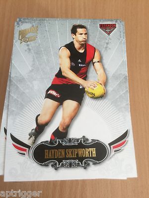 2009 Select Pinnacle Base Card (53) Hayden SKIPWORTH Essendon | eBay
