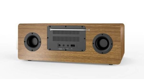 NEW Bush CD Bluetooth DAB+ / FM Radio with Colour TFT Screen - Wood ...