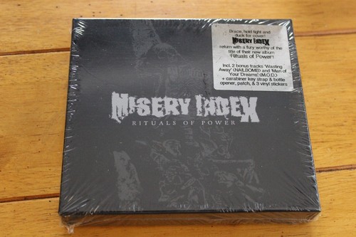 MISERY INDEX "RITUALS OF POWER" CD BOX SET [NEW SEALED] PATCH ...