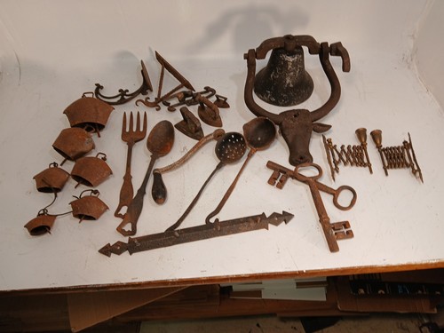 Interesting Estate Lot Of Old Metal Objects Found In A Box | eBay
