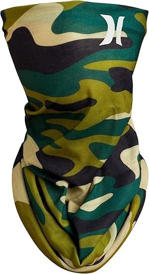 Hurley Lightweight Multipurpose Neck GAITER Face Mask One Size Gray for ...