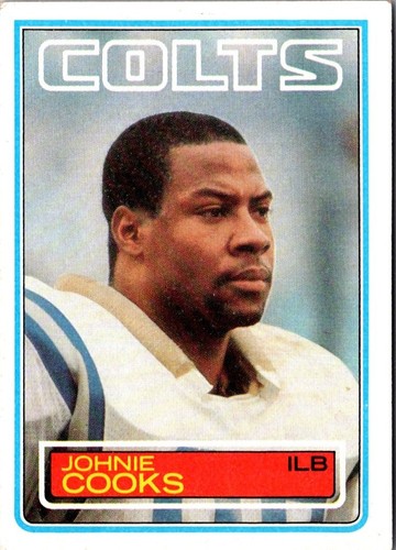 1983 Topps Johnie Cooks #210 Baltimore Colts Football Card | eBay
