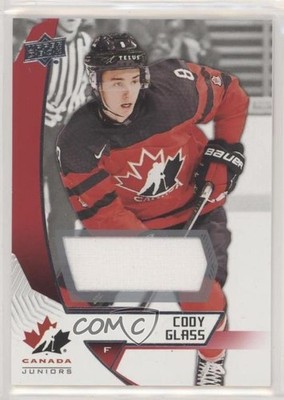 2019 Upper Deck Team Canada Juniors Jersey Cody Glass #22 Rookie RC | eBay