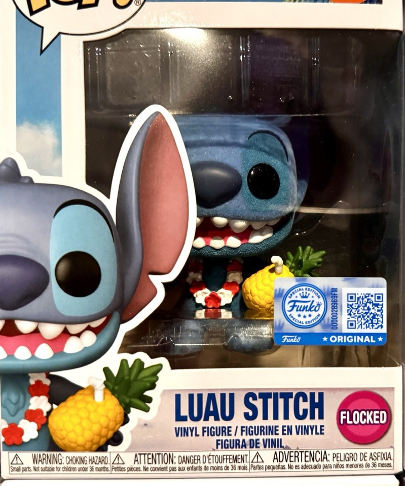 LILO & STITCH Funko Pop Disney Set Of 8 - FLOCKED STITCH LE 1567, ANGEL ...