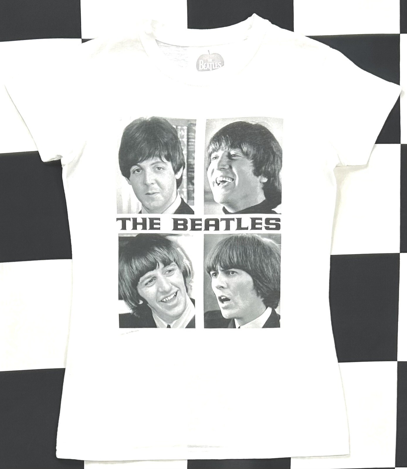 New Official Merchandise The Beatles Collage Photo Graphic Print Women ...