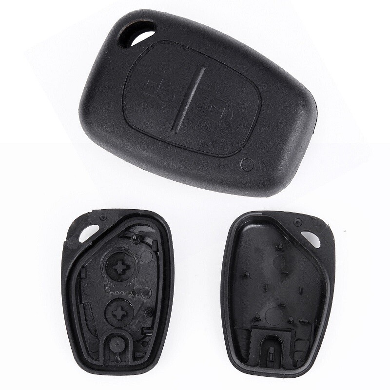 2 Button Remote Key Fob Case For Renault Trafic Vivaro Master Kangoo ...