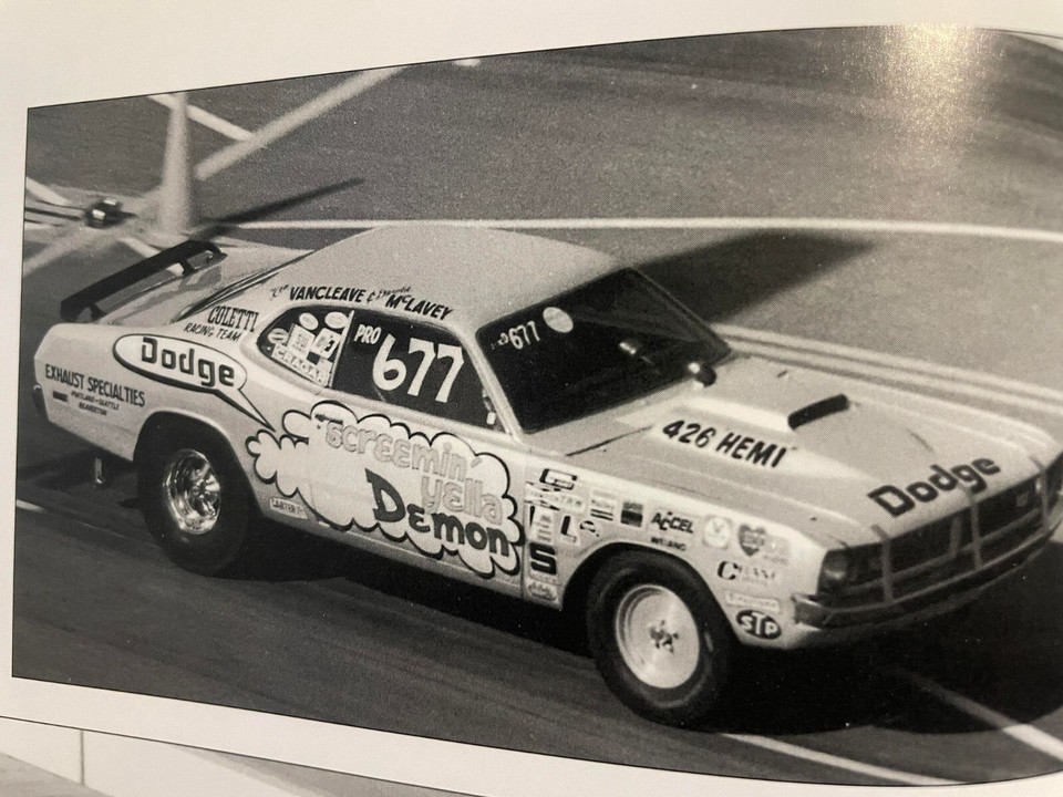 1/25 SCREEMING YELLA 1971 DODGE DEMON PRO STOCK MPC/REVELL/AMT/POLAR ...