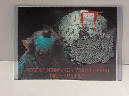 IT (2017) - PENNYWISE victim clothing swatch - Screen Used Prop ...