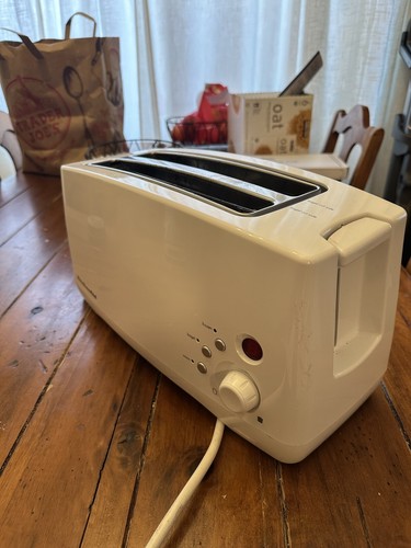 KitchenAid Long Slot Toaster 4 Slices Digital Toaster White KTT570 | eBay