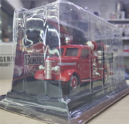 1/43 Red Base 1939 Bedford UK fire truck DIECAST Truck Model | eBay