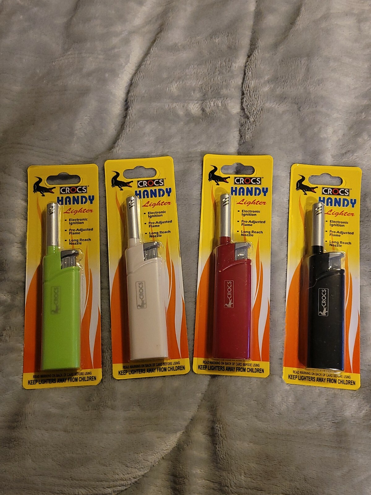 Crocs Handy Lighters Long Reach Nozzle Candle Lighter 676758209127 for ...