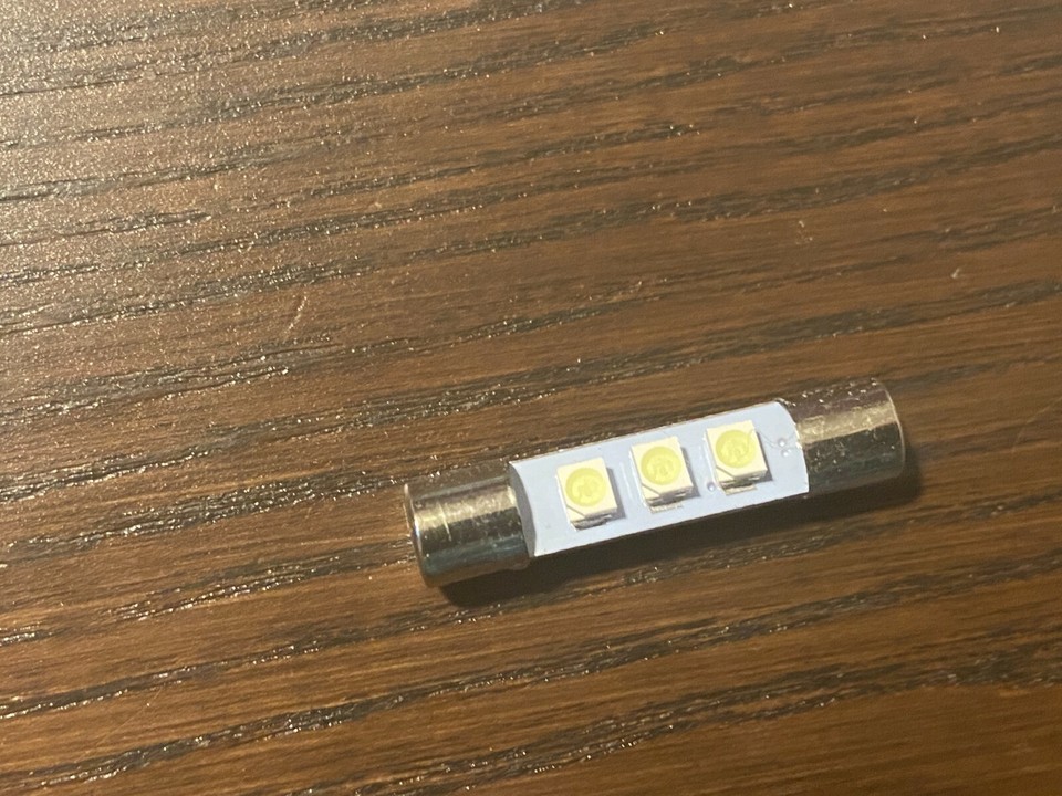 25 New Warm White 8V Fuse Lamp LED Light Bulbs fr Marantz Sansui ...