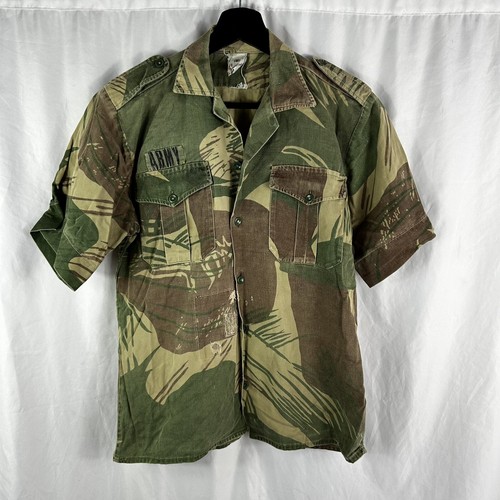 Original Rhodesian Camo Shirt Statesman Nice Fade Patched | eBay