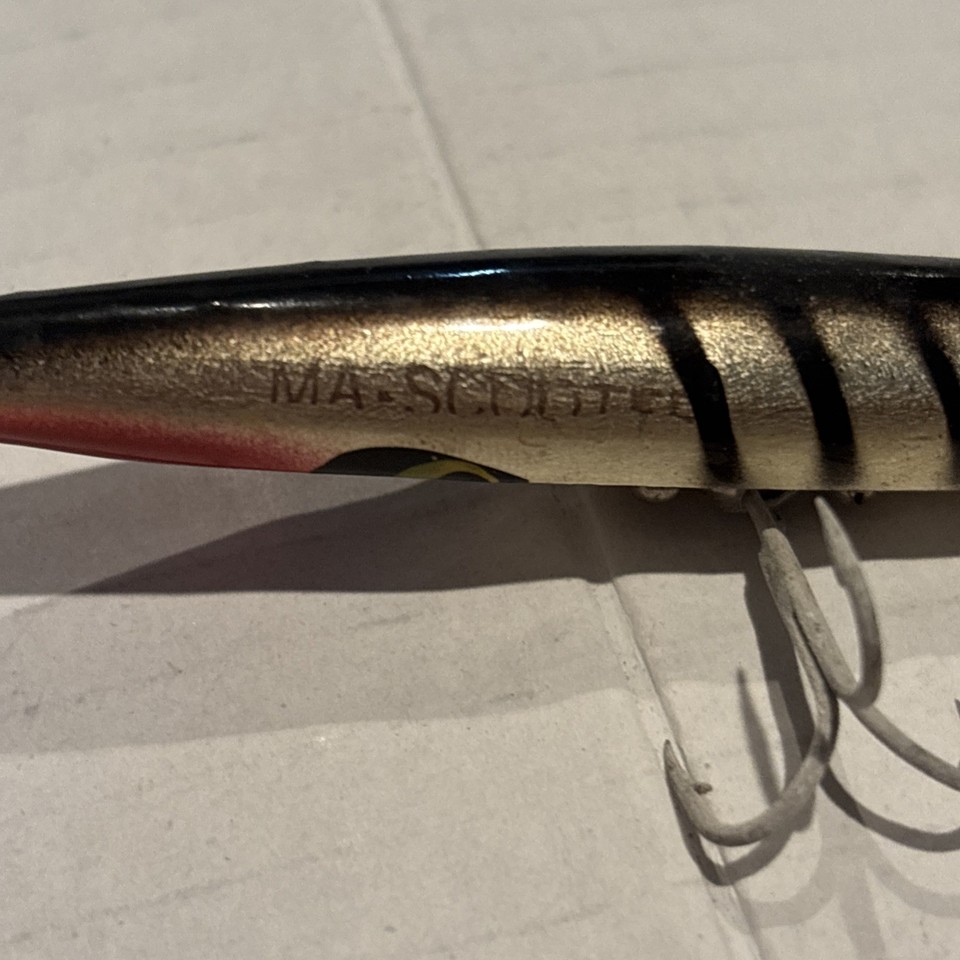 Vintage Smithwick Devils Horse Ma-Scooter Wooden Fishing Lure | eBay