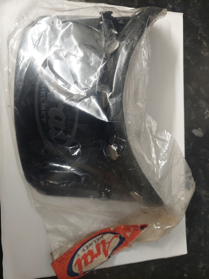 Vintage motocross 5 Snap Arai Helmet Peak | eBay UK