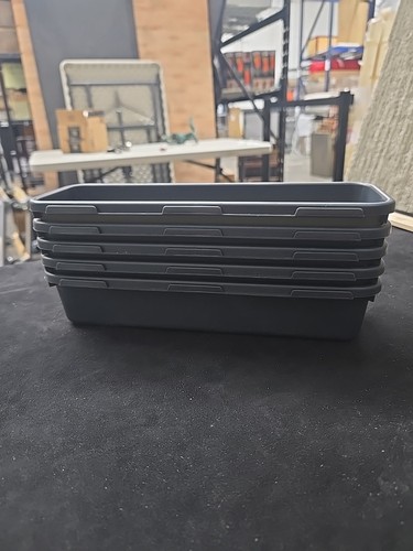 Long Mini Plastic Storage Trays (5 Count) 8B | eBay