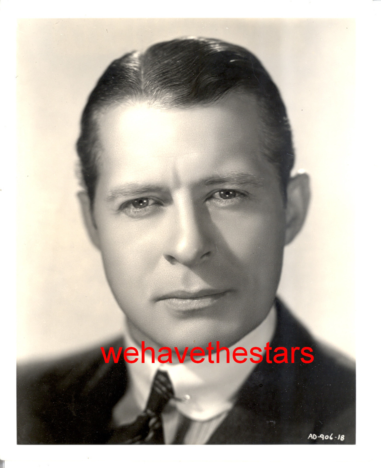 Vintage Morgan Conway CHARACTER ACTOR 45 DICK TRACY Publicity Portrait ...