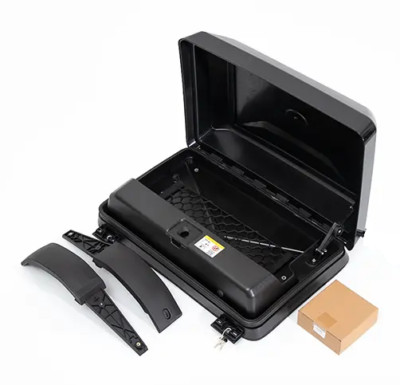 Land Rover Defender L663 Side Storage Box 90 110 Santorini Black | eBay