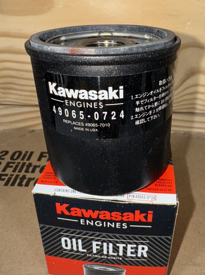 NEW 2005-2023 KAWASAKI MULE 600 610 SX OIL FILTER 49065-0724 REPLACES ...