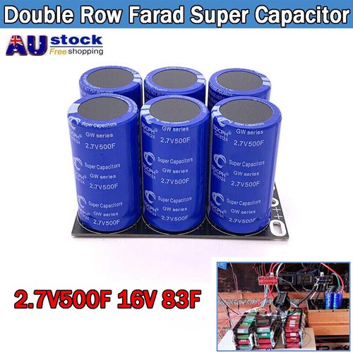 2.7V 500F Super Capacitor 16V 83F Automotive Super Farad Capacitor ...
