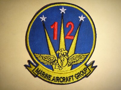 Vietnam War USMC Marine Aircraft Group MAG-12 Patch | eBay Australia