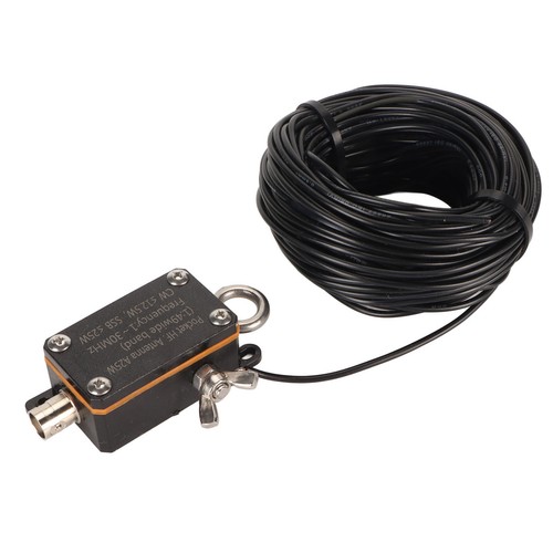 Portable HF End Fed Antenna 1‑30MHZ FE8 CW SSB 1:49 Balun Short Wave ...