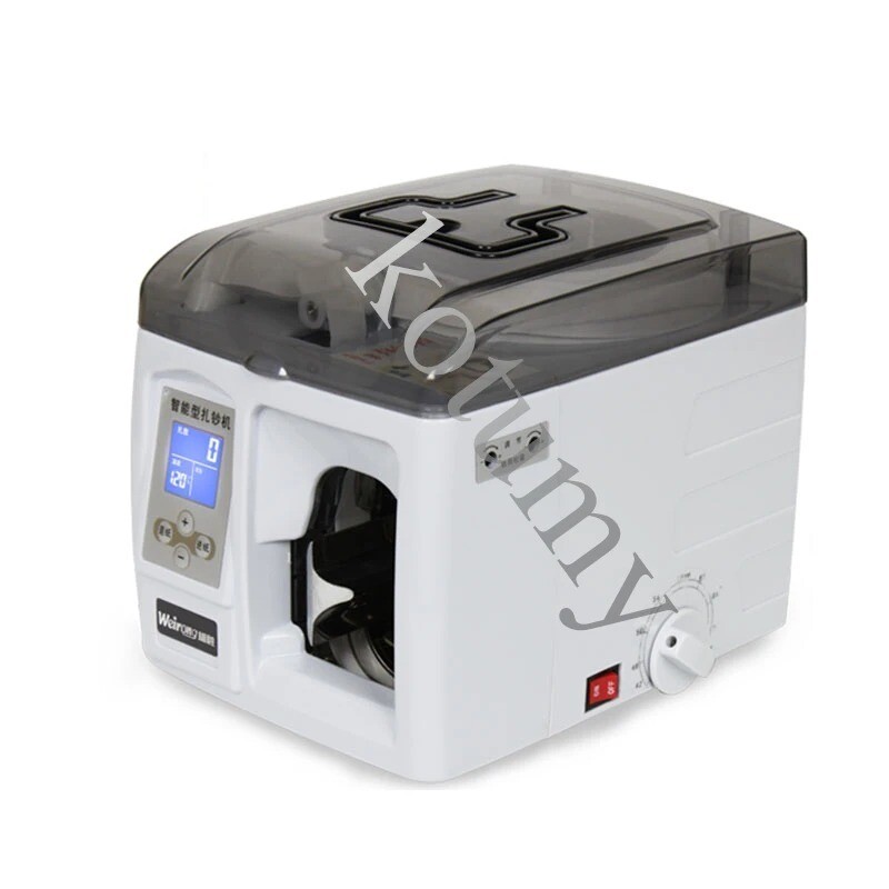 Automatic Banknote Tying Machine Fast Speed Money Bundling Machine ...