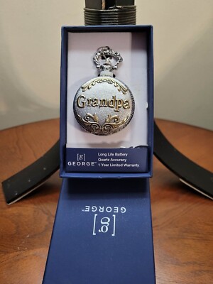 george quartz accuracy grandpa pocket watch | eBay