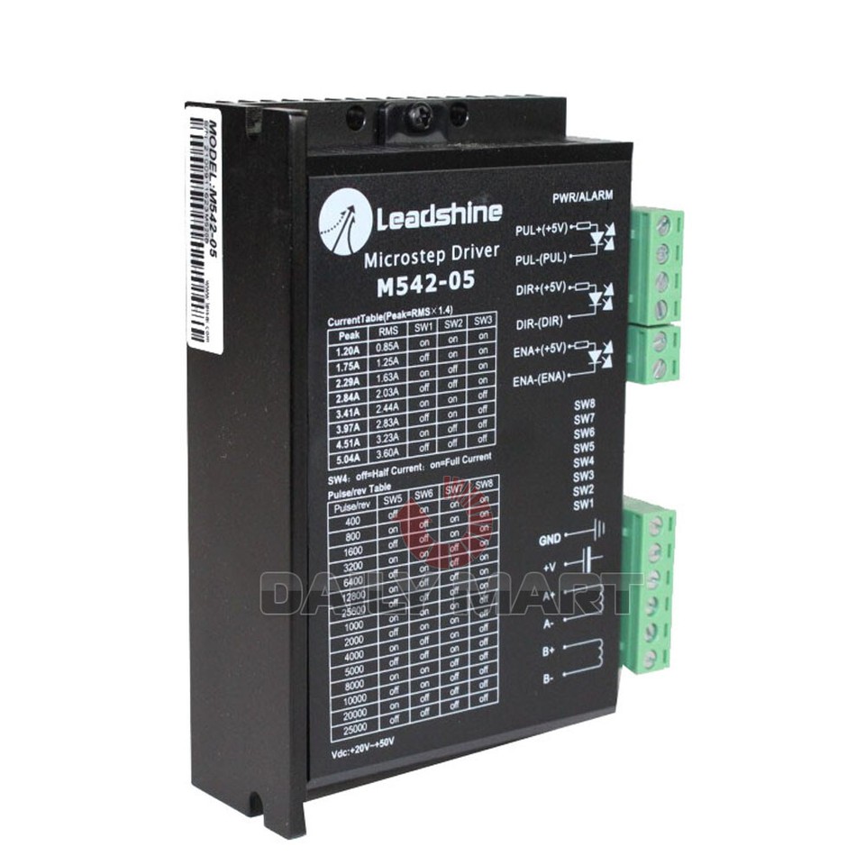 New In Box LEADSHINE M542-05 CNC Stepper Drive 2ph 24-50VDC | eBay