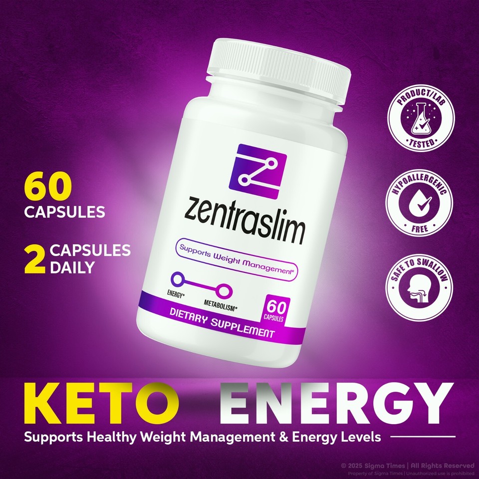 Zentraslim Capsules for Weight loss, Advanced Fat-Burning Formula 60 ct | eBay