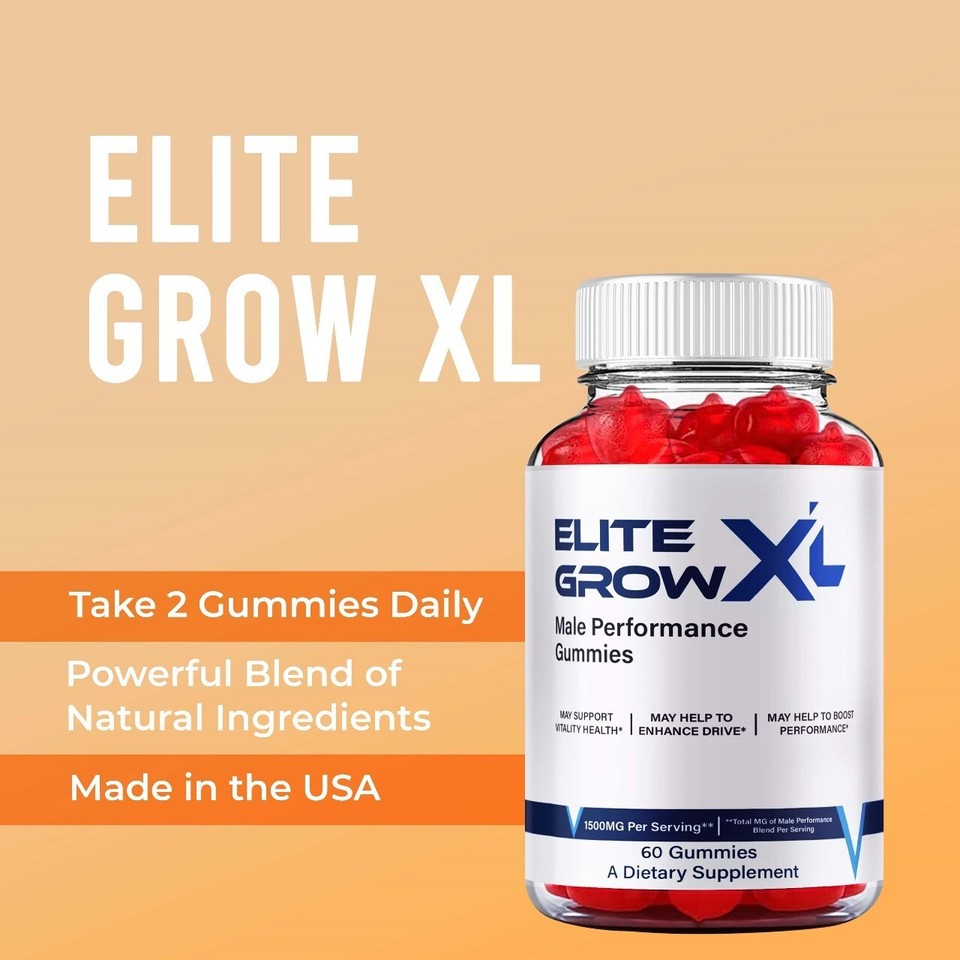(2 Pack) Elite Grow XL Gummies for Men – EliteGrow XL Male Gummies All-Natural | eBay