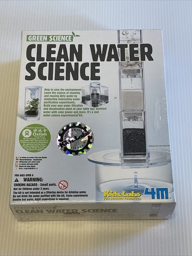 Kidz Labs 4M - Green Science Clean Water Science - New & Factory Sealed ...