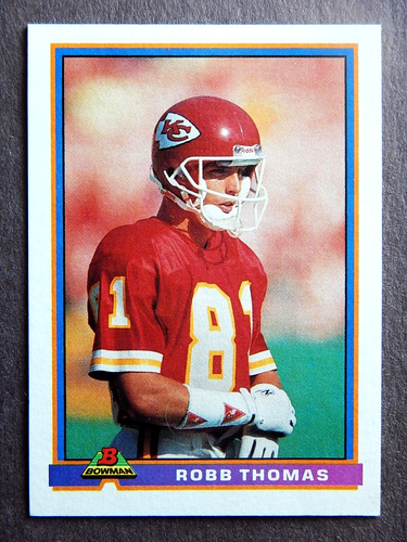 Robb Thomas #226 Bowman 1991 Football Card (Kansas City Chiefs) VG | eBay