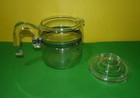 Pyrex Glass Flameware 4 Cup Coffee Pot Percolator 7754-B Vintage w/ Lid ...