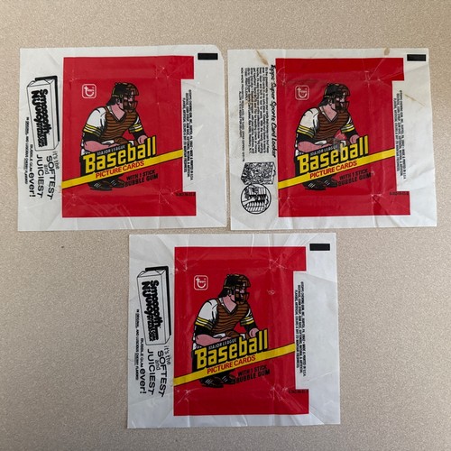 1978 Topps Baseball Cards Empty Wax Pack Wrappers | eBay