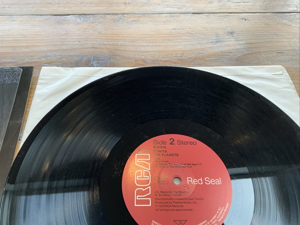 Tomita the Planets Vinyl LP RCA Red Seal RL81919 | eBay UK