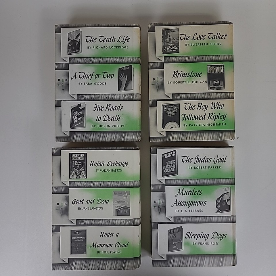Detective Book Club Lot of 17 Hardcovers Vintage 3 in 1 Mysteries ...