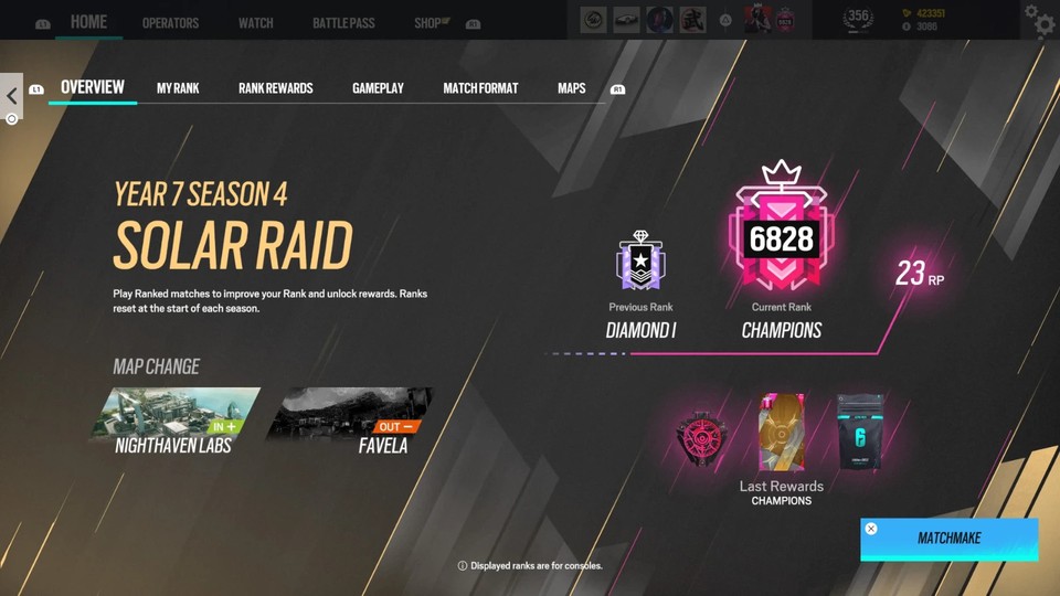 Rainbow Six Siege Y10 S2 Champion Rewards | eBay