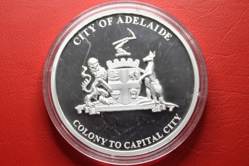 * ADELAIDE TOWN HALL 1866 CITY OF ADELAIDE AUSTRALIA SILVER PLATED ...
