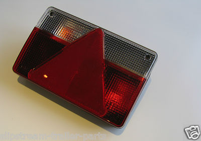 L/H AJBA FP40 REAR LIGHT LAMP QUICK FIT PLUG IN TRAILER PART FIT TO ...