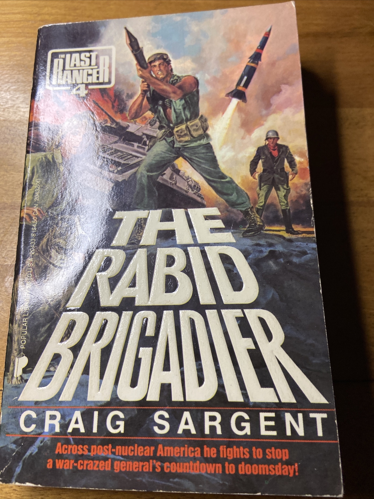The Last Ranger 4: The Rabid Brigadier By Craig Sargent (1987) | eBay